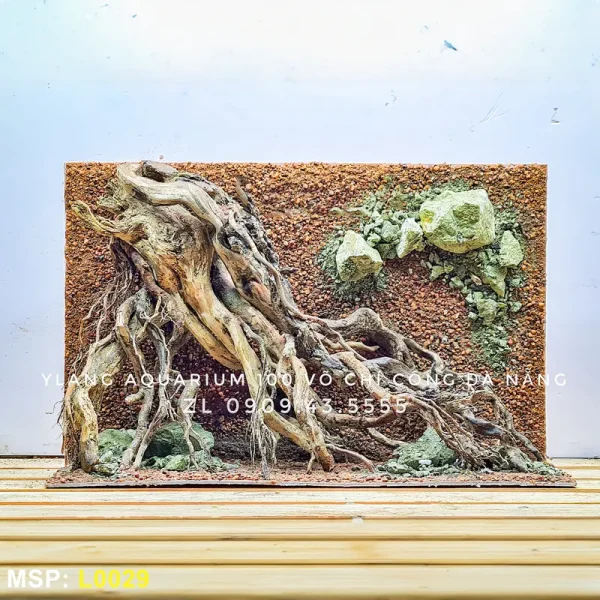 Layout vách suối - Ylang Aquarium & Coffee - Thủy sinh Đà Nẵng